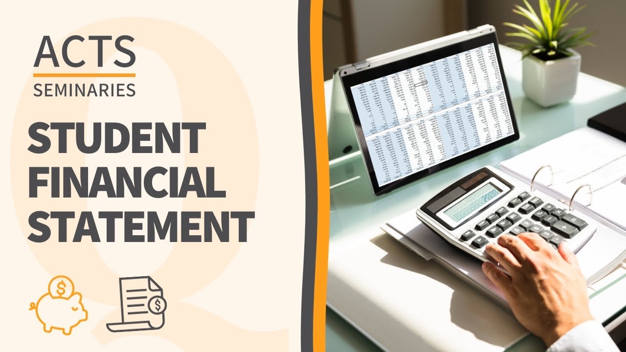 Student Financial Statement Tutorial - YouTube