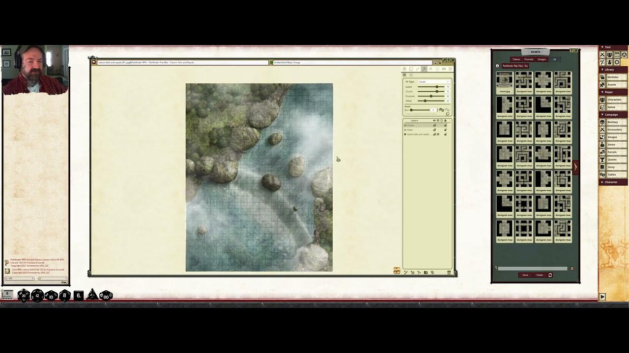 Fantasy Grounds Paizo Flip Tile Maps | PaizoCon 2023 - YouTube