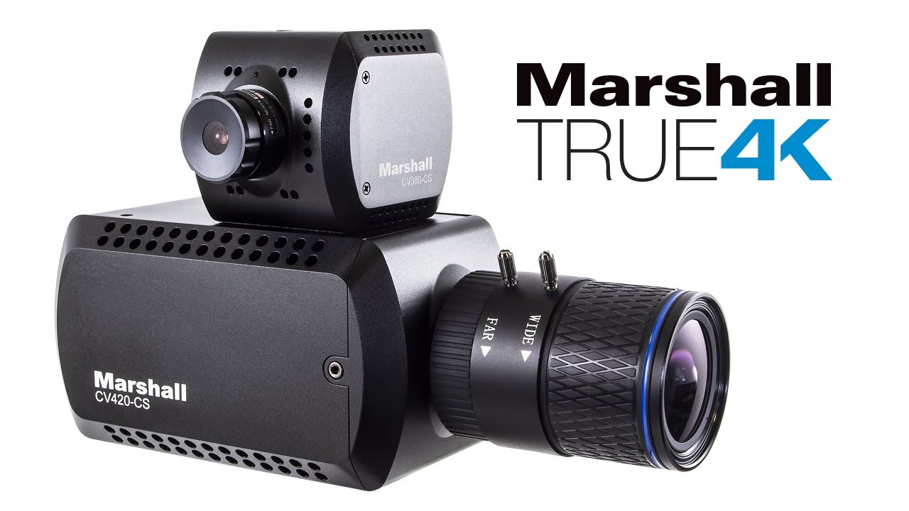 Marshall CV420 TRUE 4K Compact Camera - YouTube