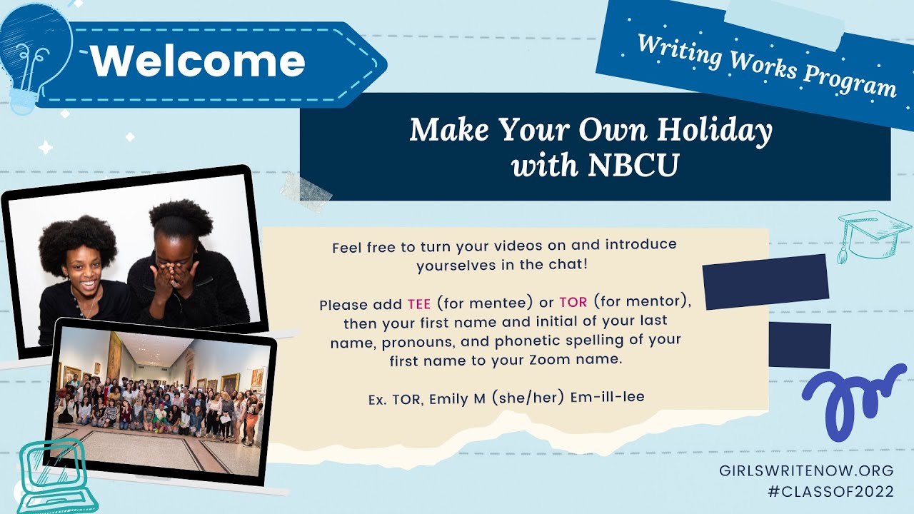 Write Your Own Holiday with NBCU - YouTube