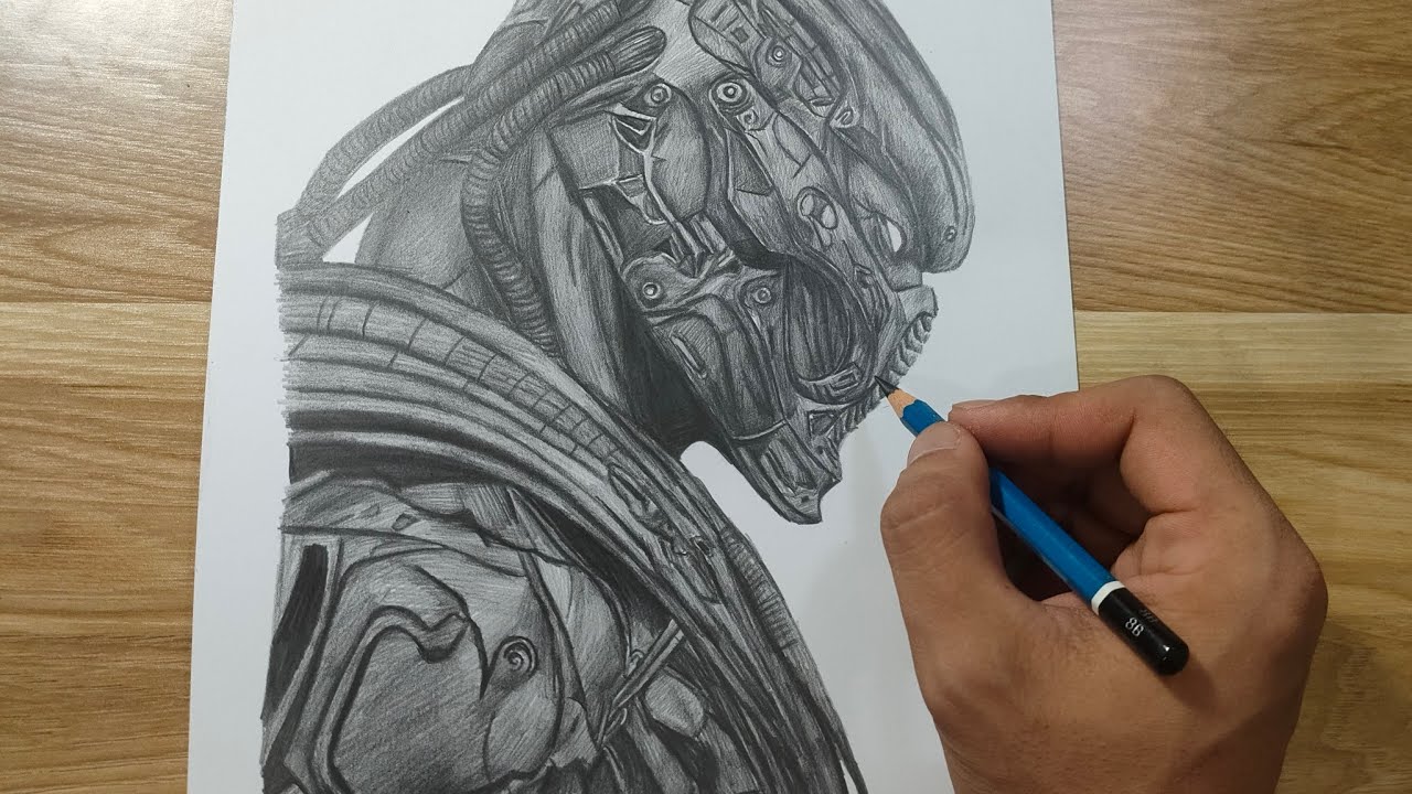 How I draw scorpions in pencil || DV - YouTube