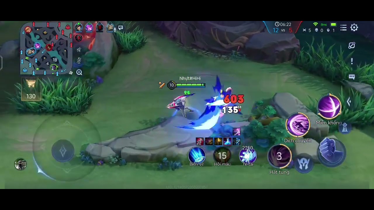 Trận Đấu:Nakroth"Gank Omen Cay"Đòi Cho Nakroth Thở Không Nổi Ai Ngờ Omen Ngậm Ngùi Trừ 1 * - YouTube