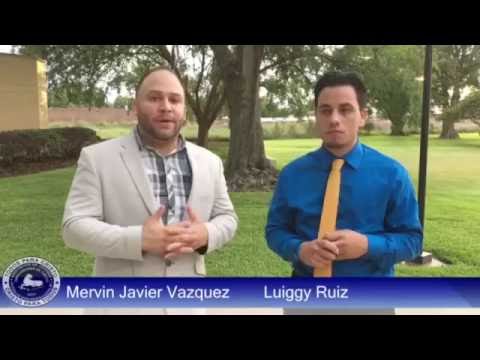 Presidente de AJEC RSE, Mervin Javier y Luis "Luiggy" Ruiz promoviendo ...