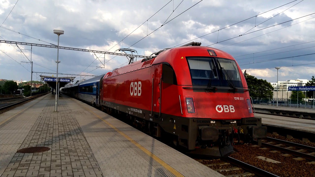 RailJet rj256 Vindobona, Praha - Holešovice | #210 - YouTube