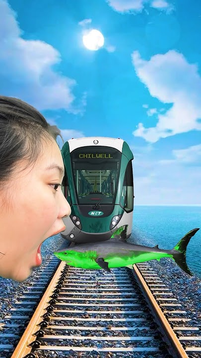 Herd of Sharks in my mouth - Help the Shark return to the sea - YouTube