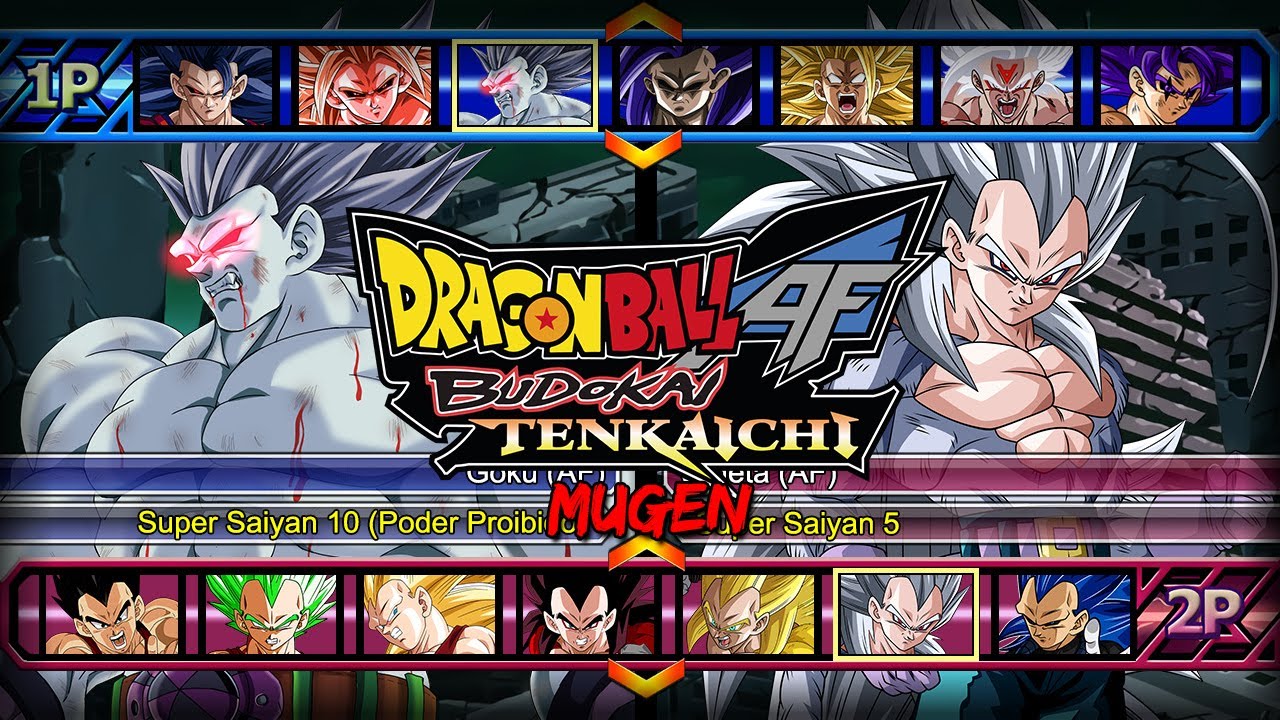 Dragon ball AF Budokai Tenkaichi Mugen (OpenGL e DirectX) - YouTube