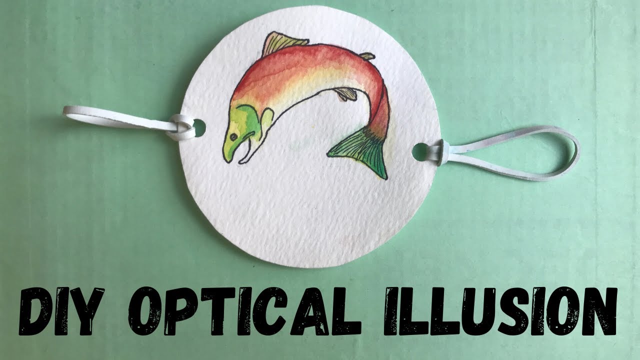 How to Make a Thaumatrope (Optical Illusion) - YouTube