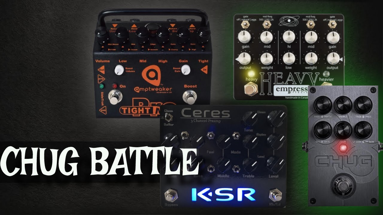 Chug Battle : Chug vs Cerers vs Tight Metal vs Heavy - YouTube