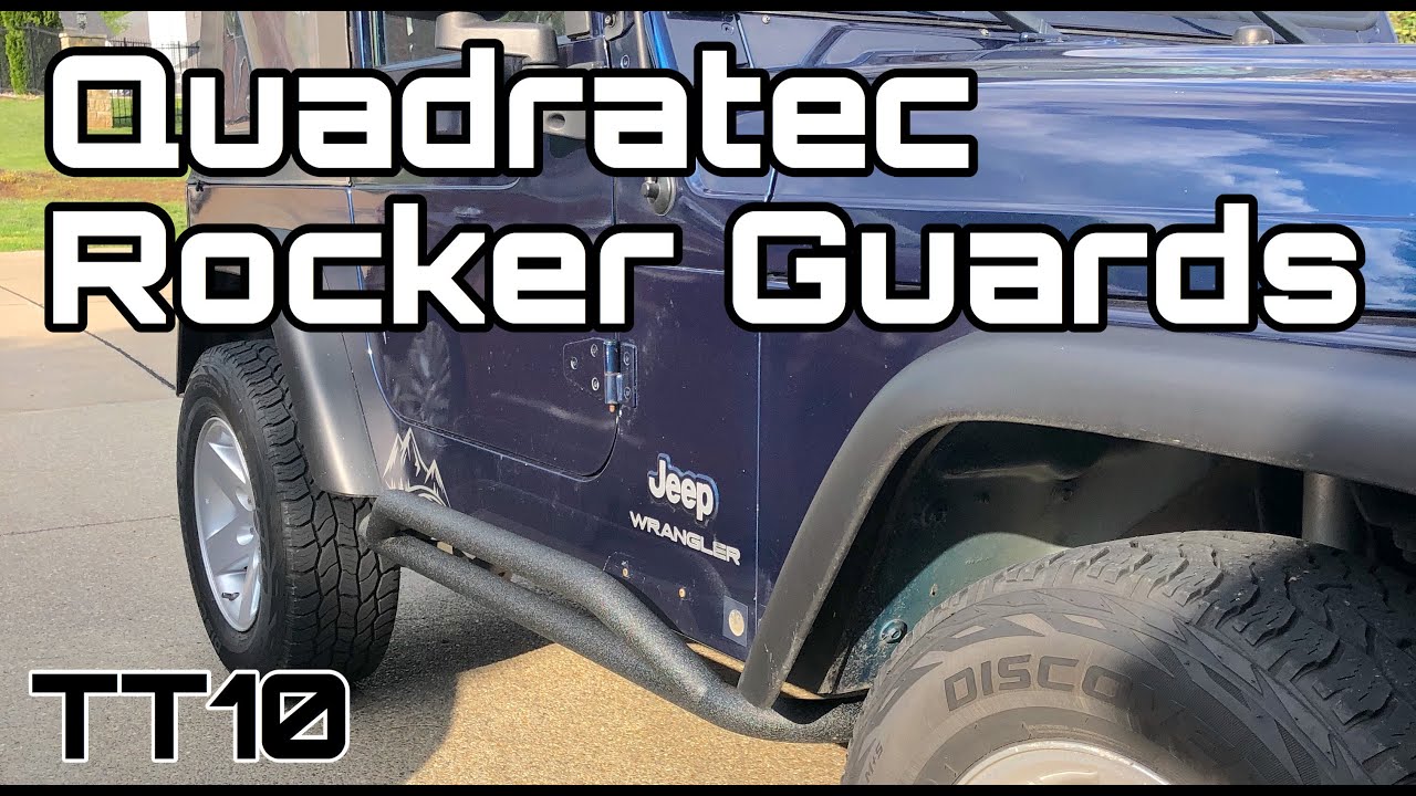 Jeep Wrangler TJ Rocker Guard Install! - TT10 - YouTube