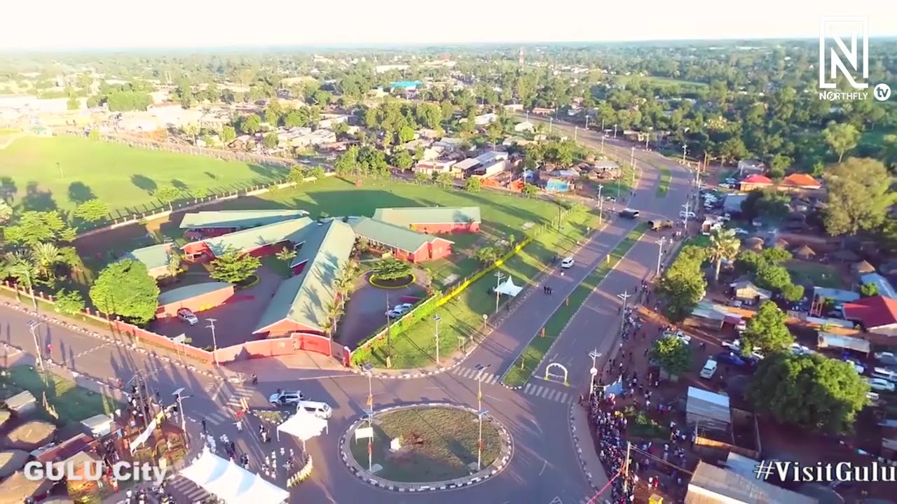 Aerial view of Gulu town 2019/ northern Uganda - YouTube