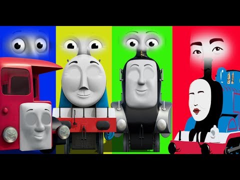 Baby Learn, Thomas and Friends, Funny EYES Swap Wrong Head Finger ...