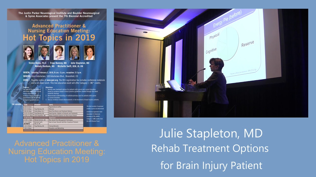 Julie Stapleton, MD | Rehab Treatment Options for Brain Injury Patients ...