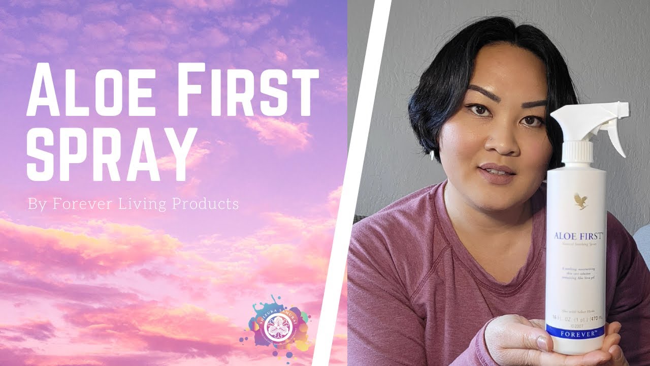 Aloe First Spray by Forever Living Products - YouTube