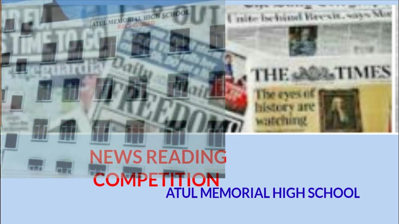 News Reading Competition || Paper reading - YouTube