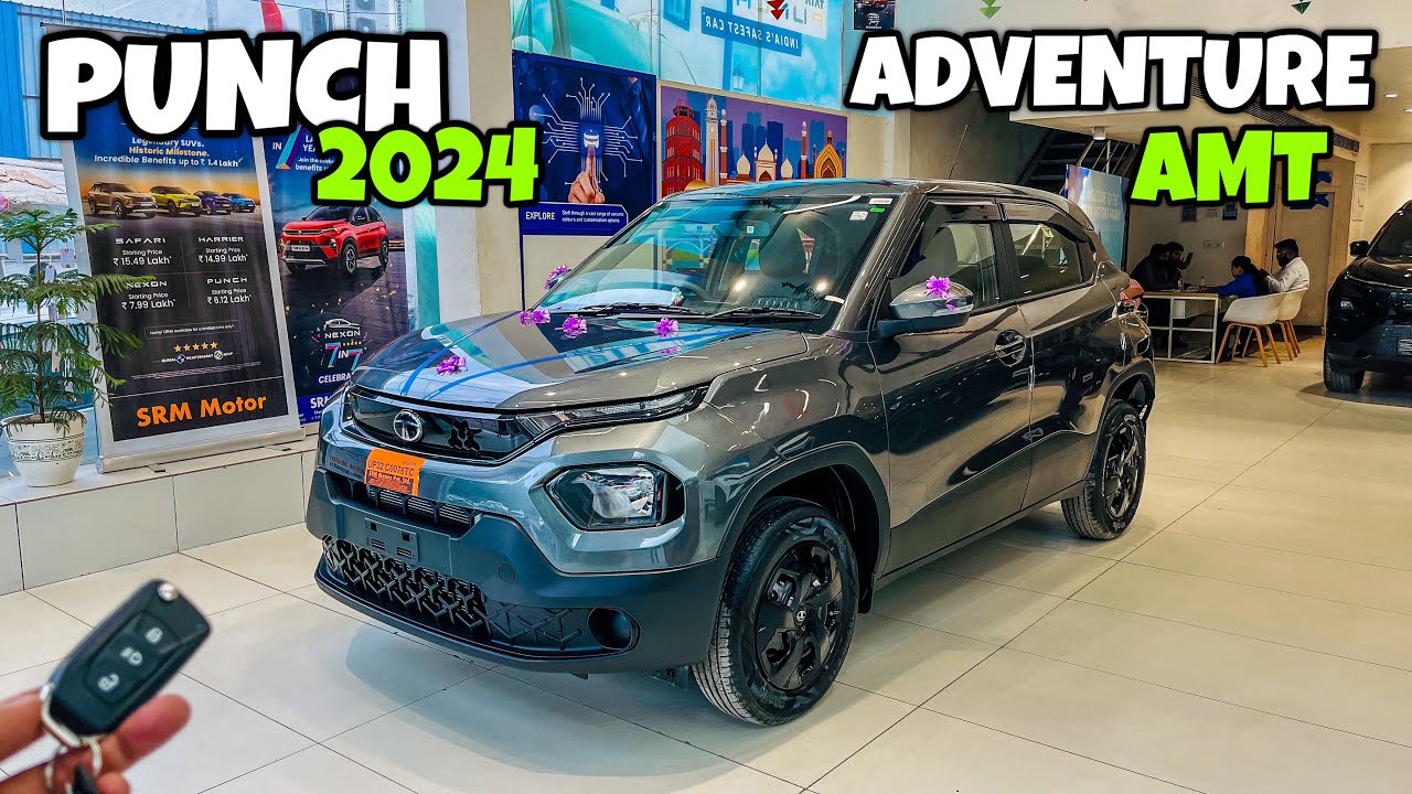 2024 Tata Punch Adventure Amt ️ | Tata Punch Second Base Model | Tata ...