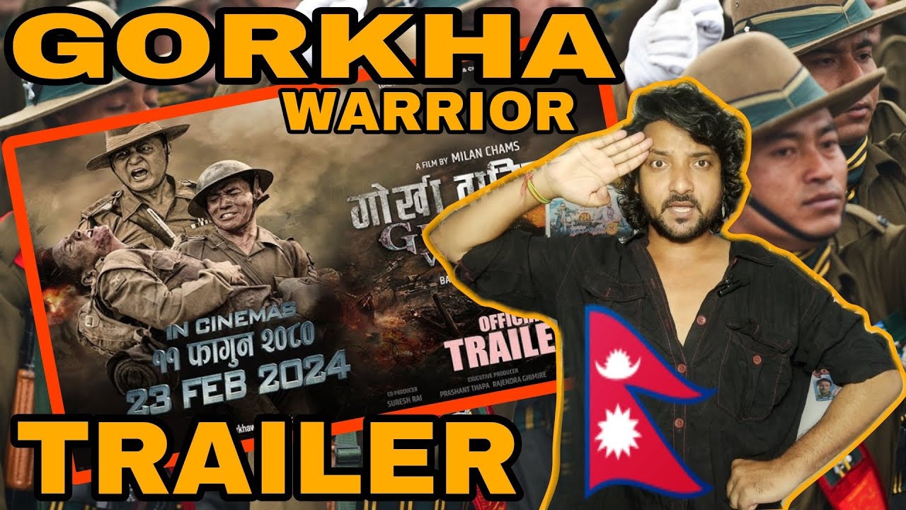 GORKHA WARRIOR | OFFICIAL TRAILER REACTION | NEW NEPALI MOVIE 🇳🇵2081 ...