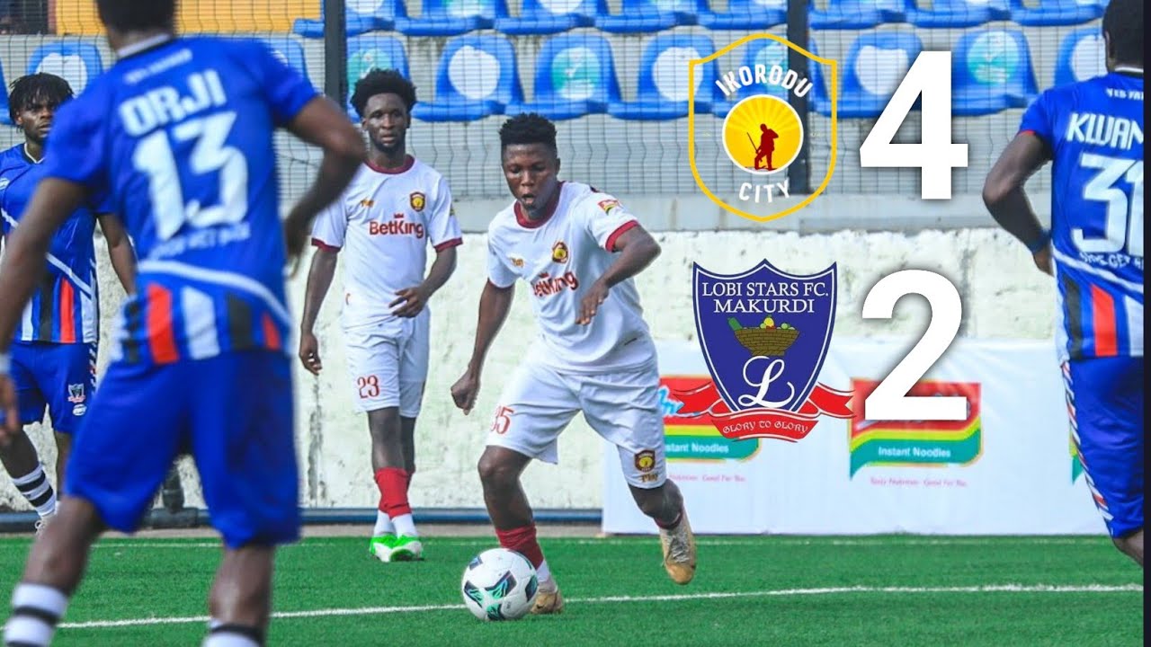 Extended Highlight: Ikorodu City FC 4:2 Lobi Stars FC - YouTube