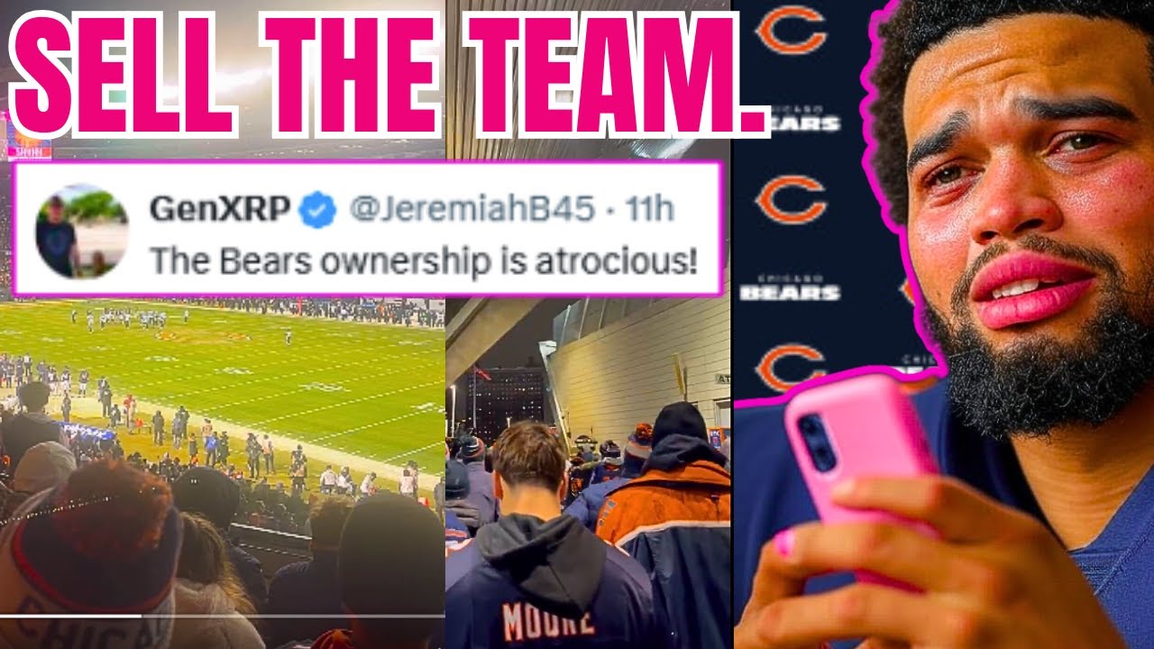 Chicago Fans CRUSH Bears Ownership w SELL THE TEAM CHANT! Caleb ...