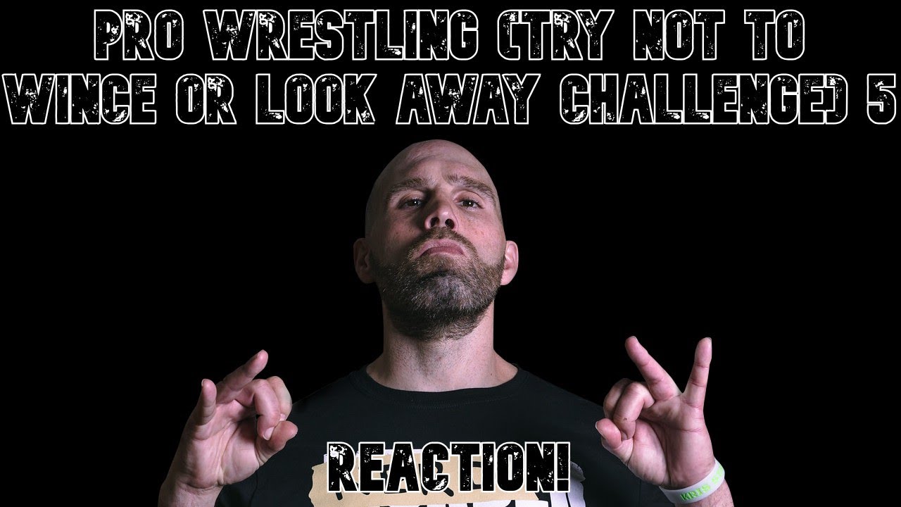 Poor ref | Pro Wrestling (Try Not to Wince or Look Away Challenge) 5 ...