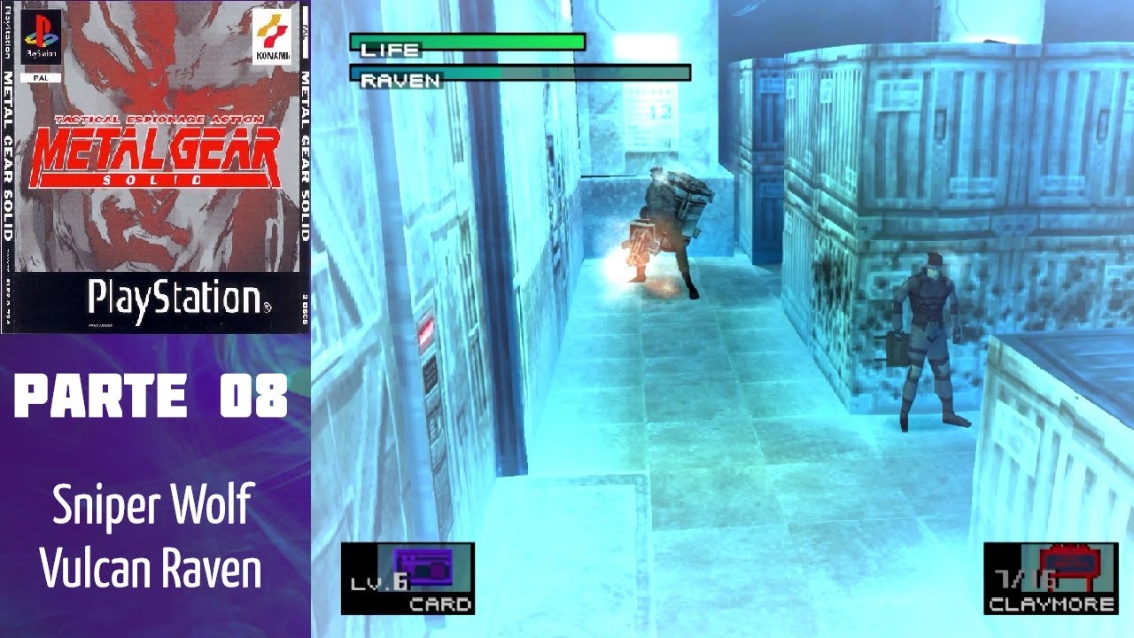 Metal Gear Solid (PS1)(Español)(100%)(Dificil)(Sin daño) - Parte 08 ...