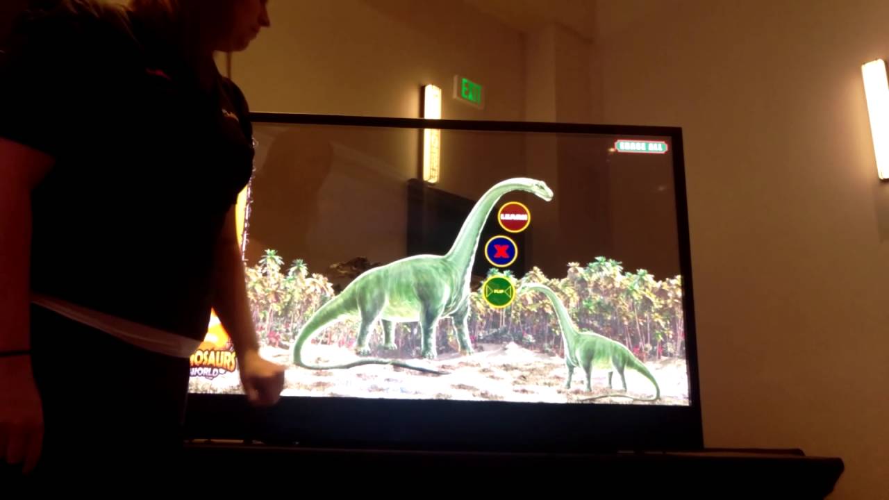 Planar Transparent OLED Display Demo - YouTube