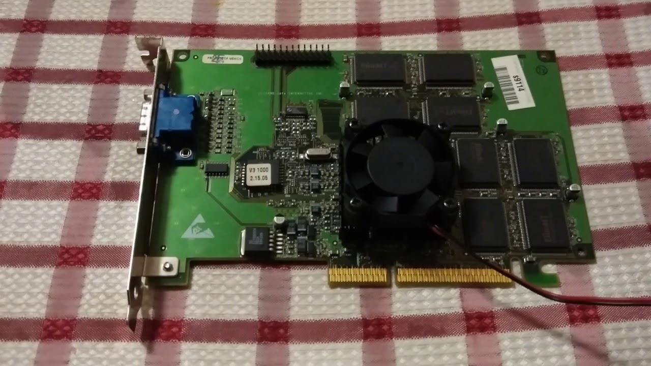 3Dfx Voodoo3 1000 обзор - YouTube
