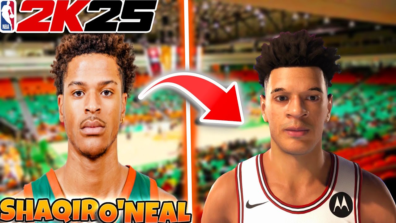BEST SHAQIR O'NEAL FACE CREATION ON NBA2K25 NEXT GEN - YouTube