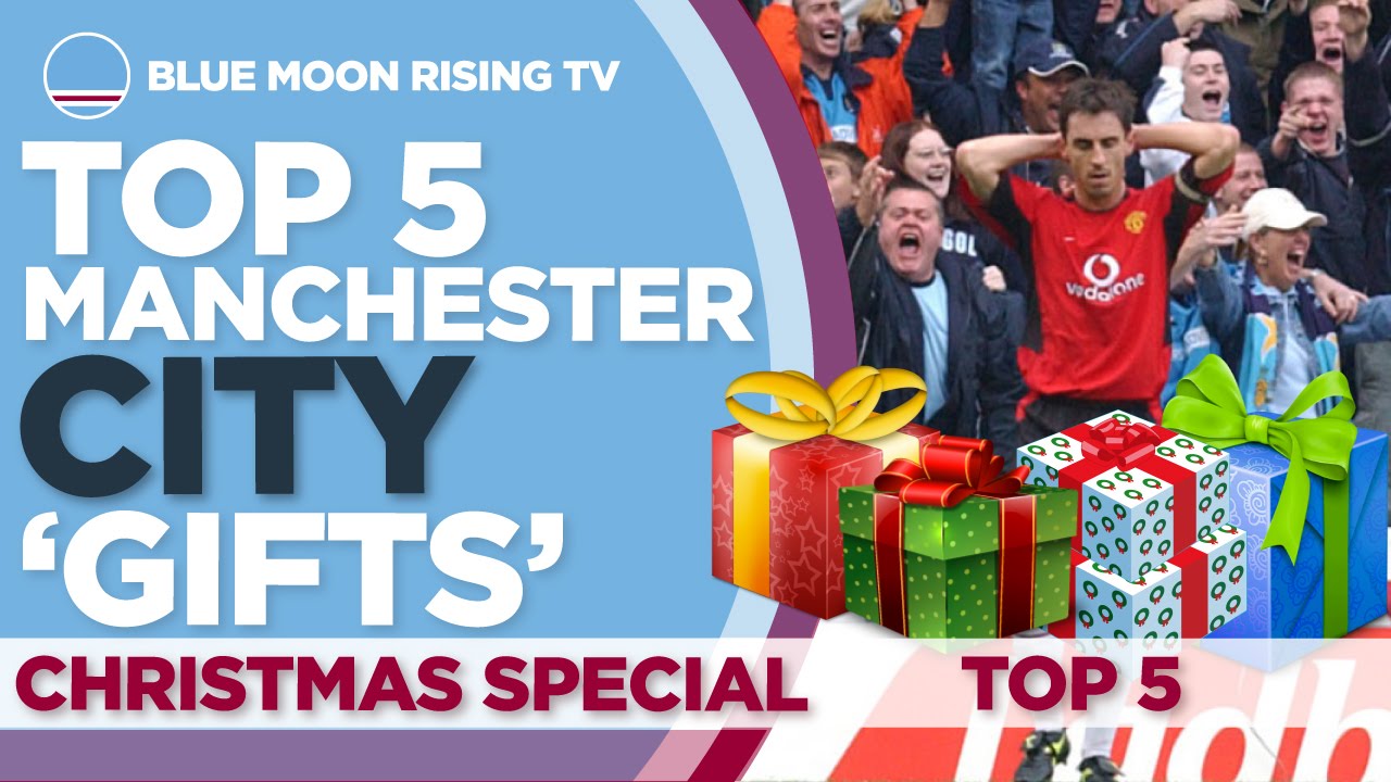 TOP 5 MANCHESTER CITY GIFTS! | Christmas Special - YouTube