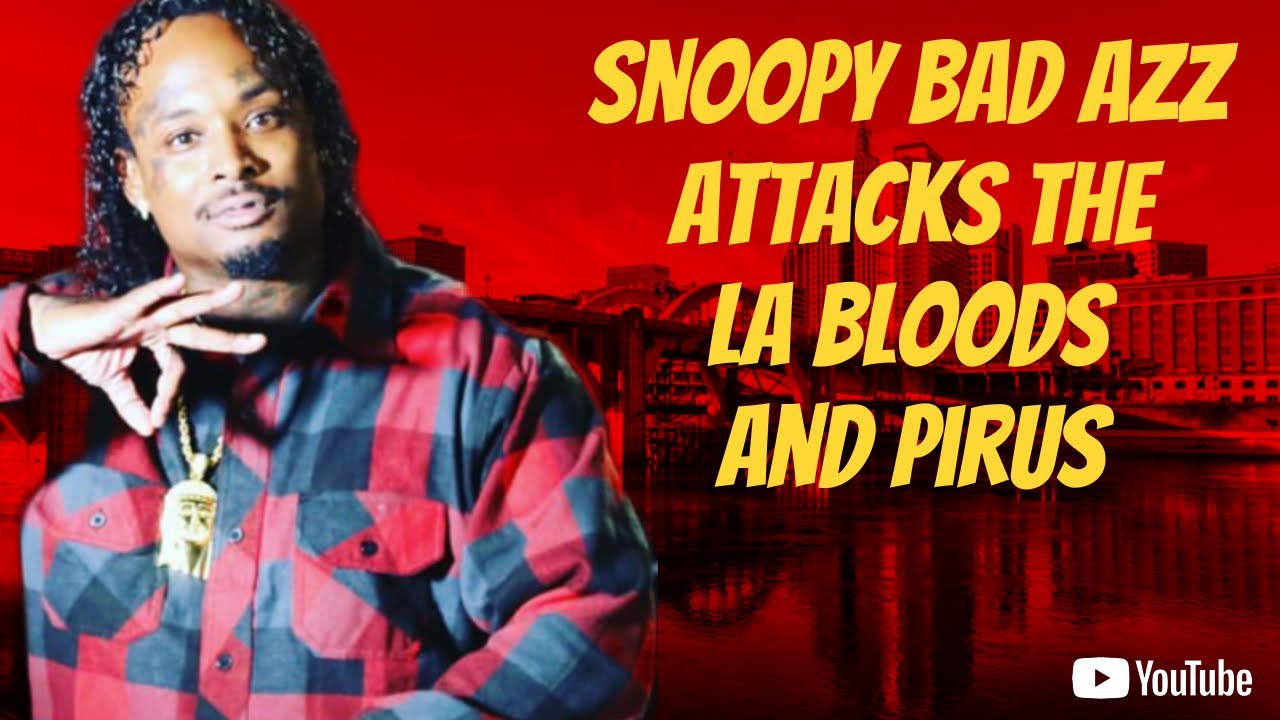 SNOOPY BA ATTACKS THE BLOODS AND PIRUS IN LOS ANGELES - YouTube
