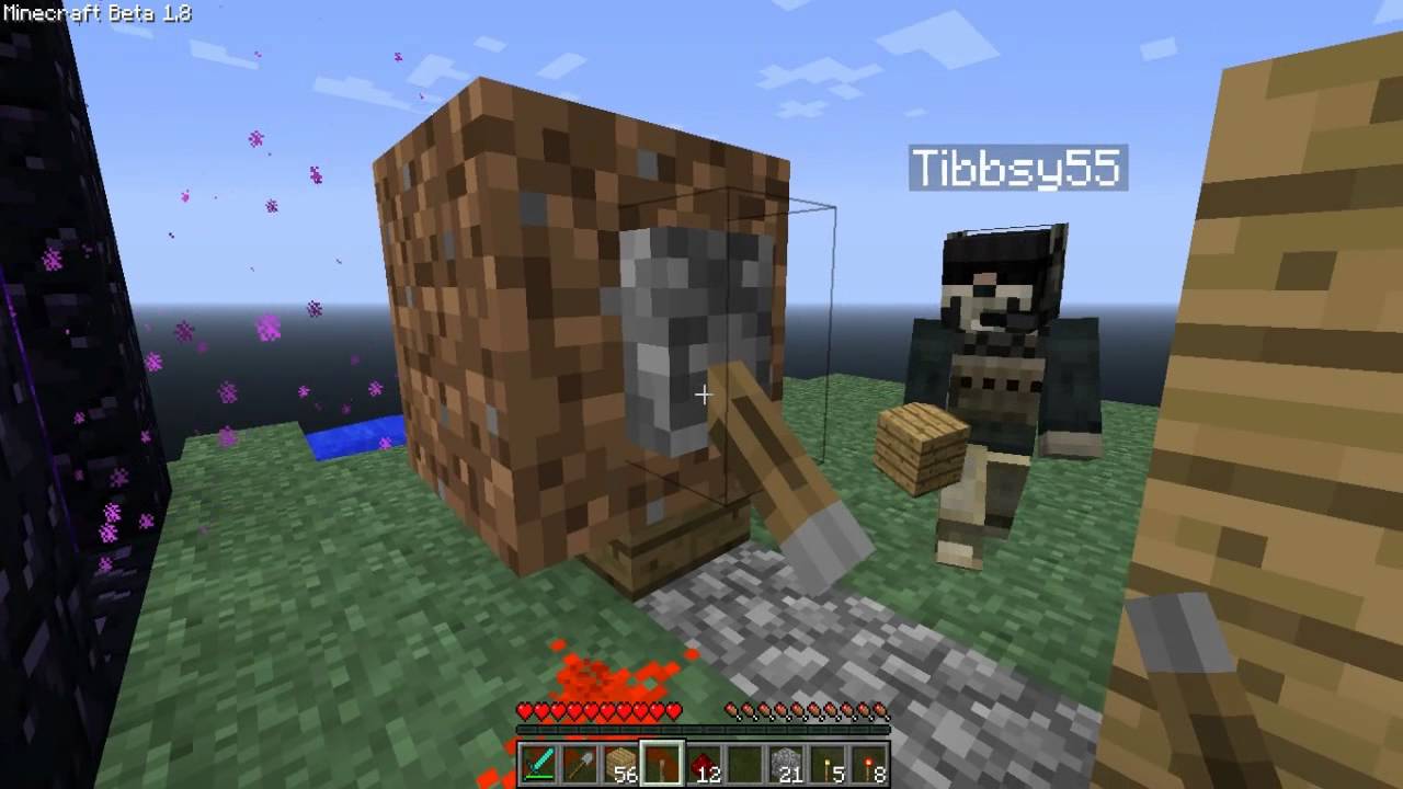 Minecraft: The Void Survival Map 1.8 Part 2 with TibbzHD - YouTube