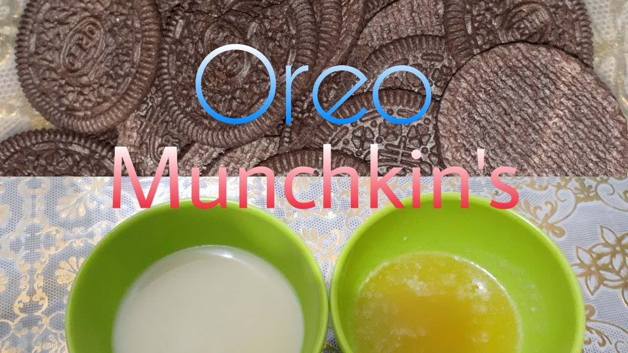 Making Oreo Munchkin's with Cassy Vlogz - YouTube