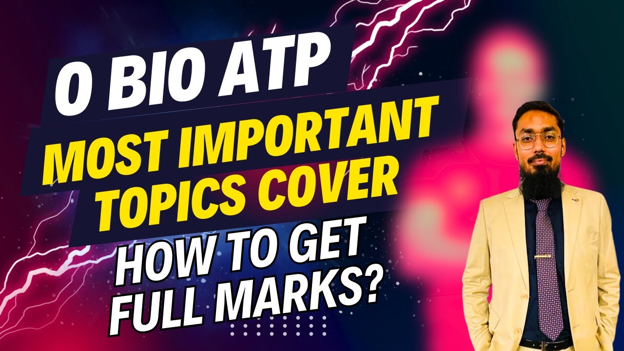 ATP Bio 5090 Most Important Topics Cover | Part 3 | How to get Full ...