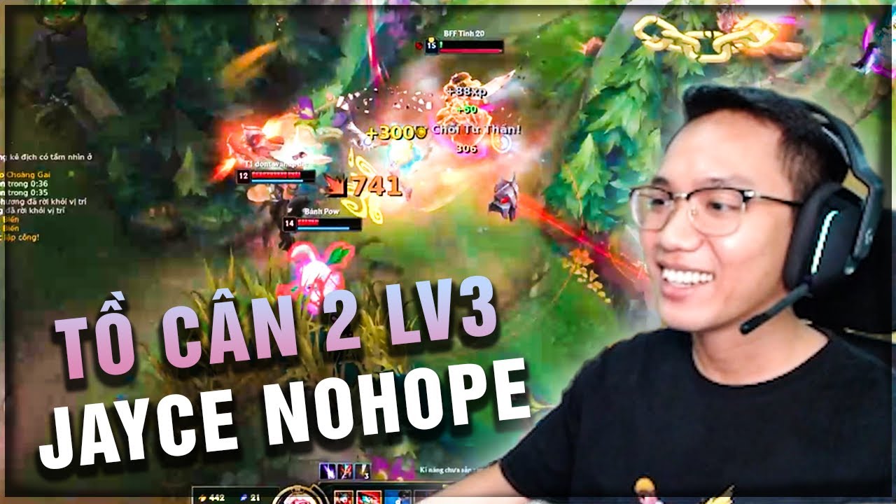 Tryn vs Jayce Tồ LV3 cân 2 Jayce nohope - Tryndamere vs Jayce TOP - YouTube