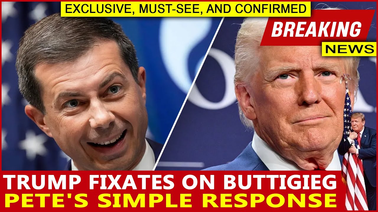 Trump Fixates on Buttigieg's Bicycle; Pete's Simple Response - YouTube
