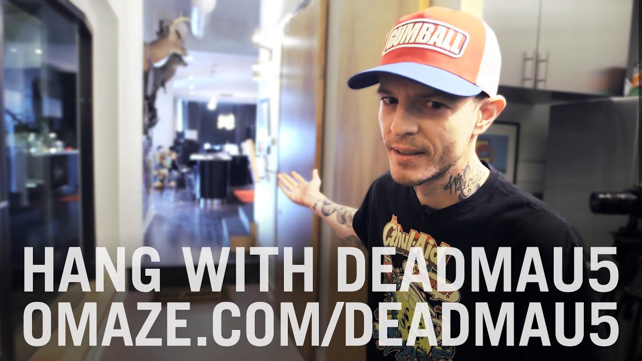 Take a Tour of deadmau5’s Apartment...Then Meet Him. // Omaze - YouTube