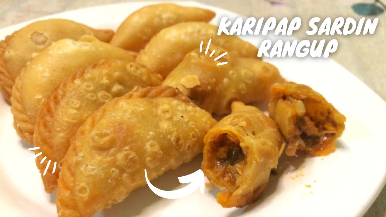 Karipap Sardin Rangup Sedap Dan Tidak Liat Ketika Sejuk, Guna Bahan ...