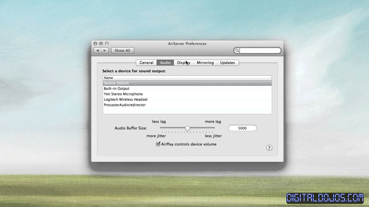 How to: Turn your computer into an airplay server (AirServer) - YouTube