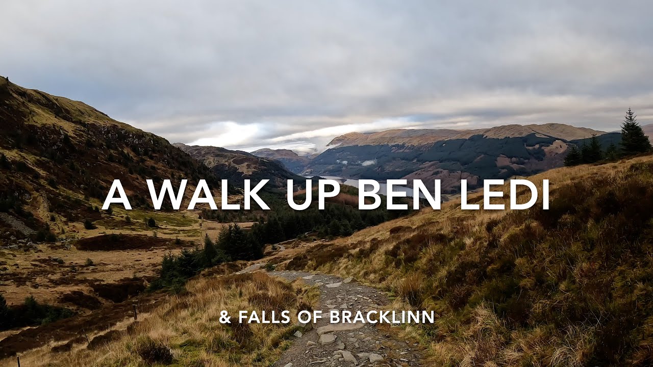 A walk up Ben Ledi (Corbett) - Callander - YouTube