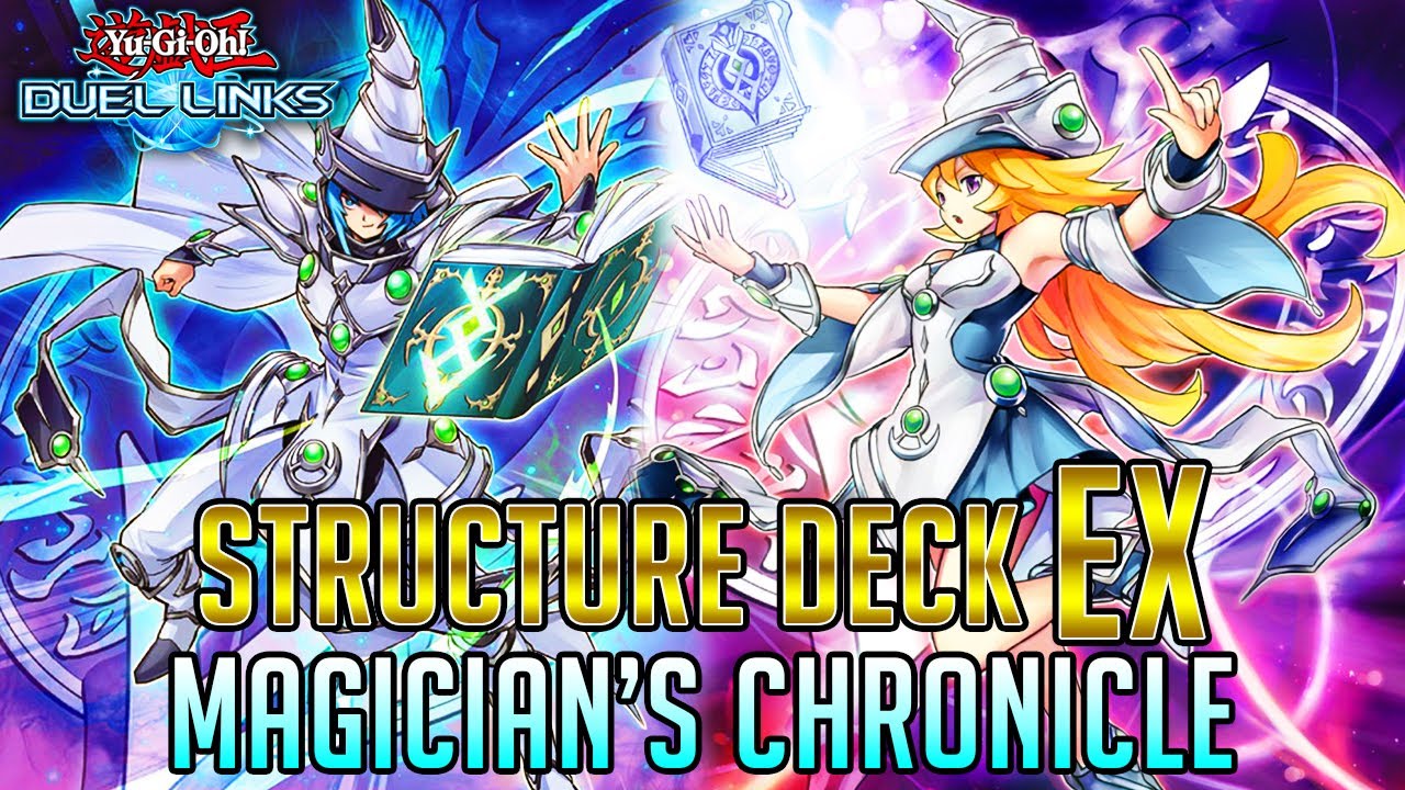 DECK MAGO NERO Con 1x Magician's Chronicle Structure Deck EX [Yu-Gi-Oh ...