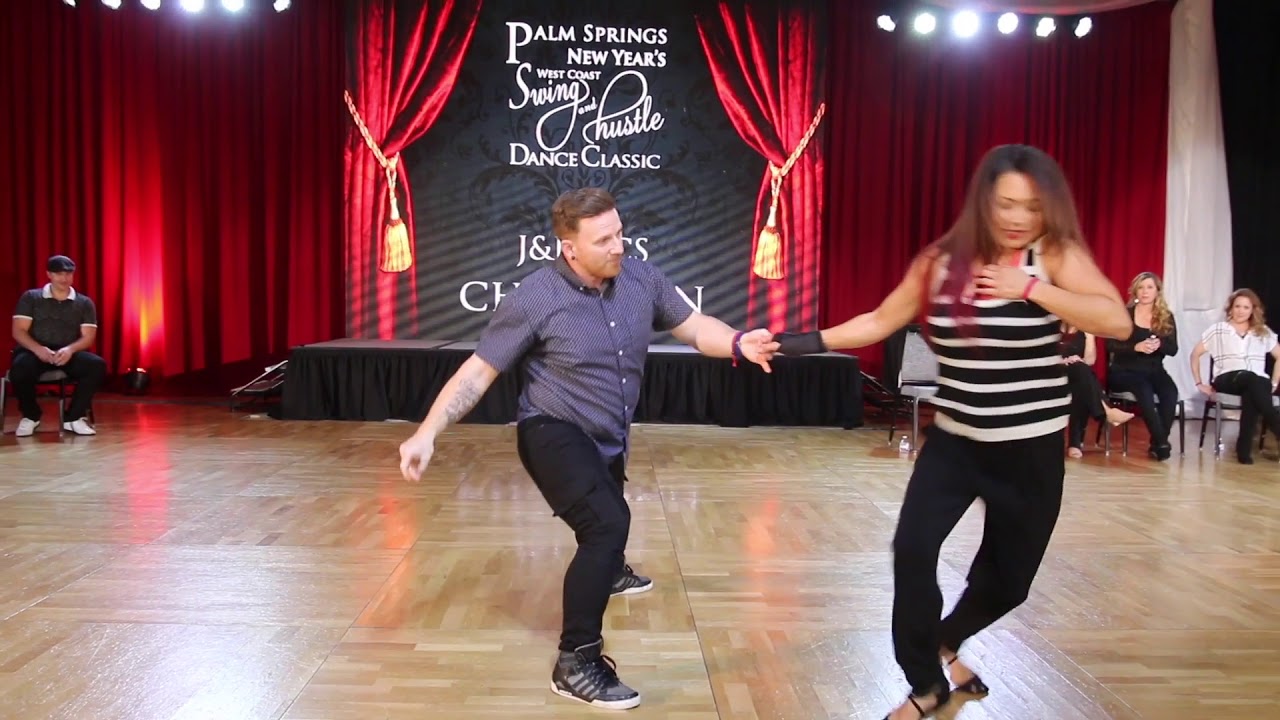 Malia San Nicolas & Myles Munroe Champions JnJ Palm Springs Swing Dance ...