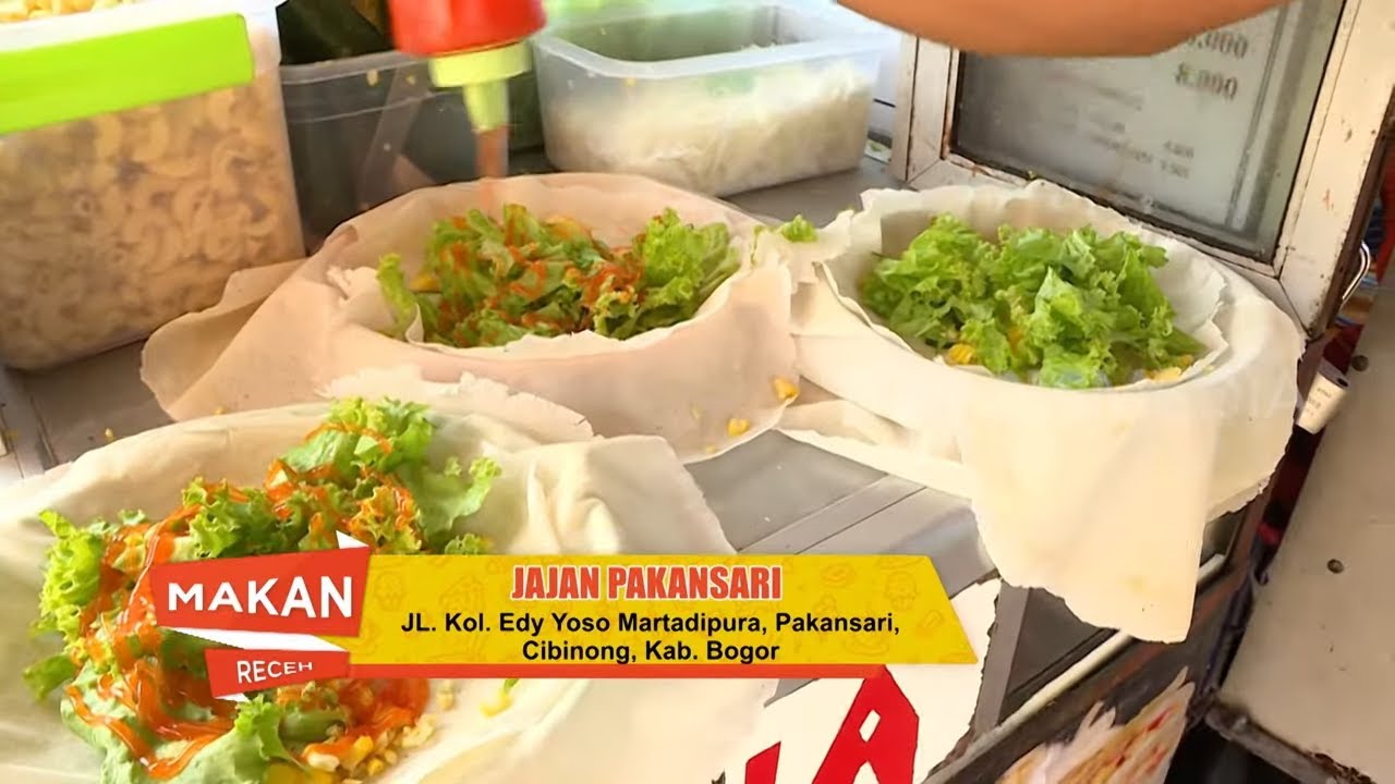 Aga Dirga Wisata Kuliner di Jajanan Pakansari | MAKAN RECEH (02/10/24 ...
