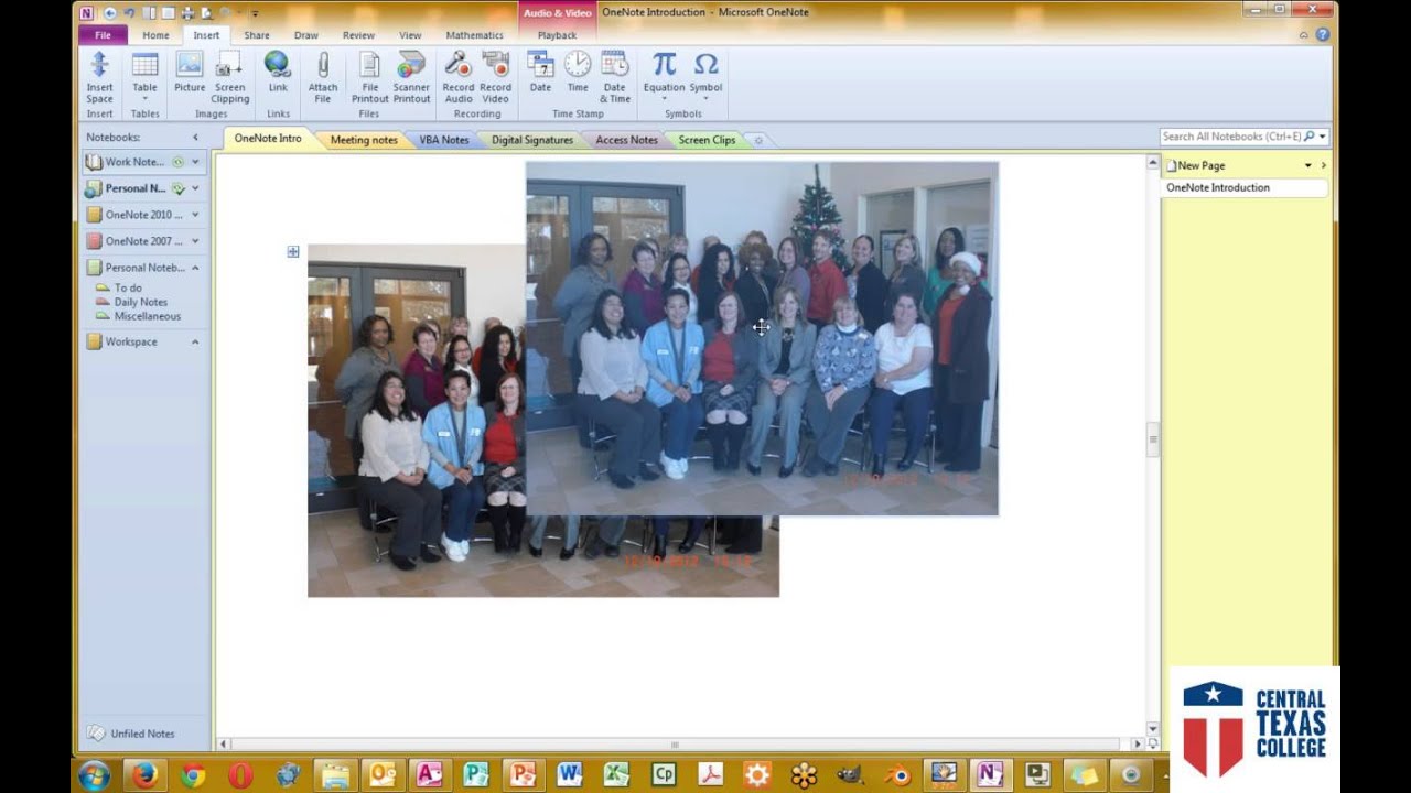 OneNote Introduction - YouTube