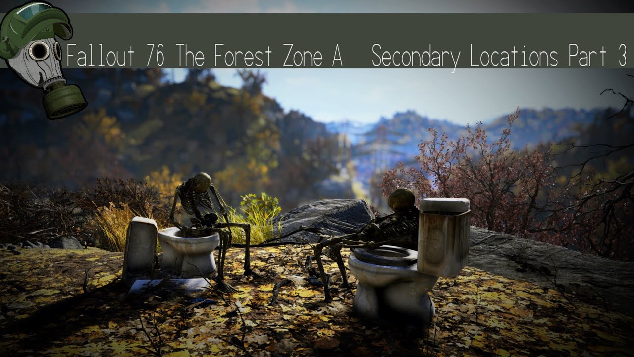 Fallout 76 The Forest Zone A Secondary Locations Part 3 - YouTube
