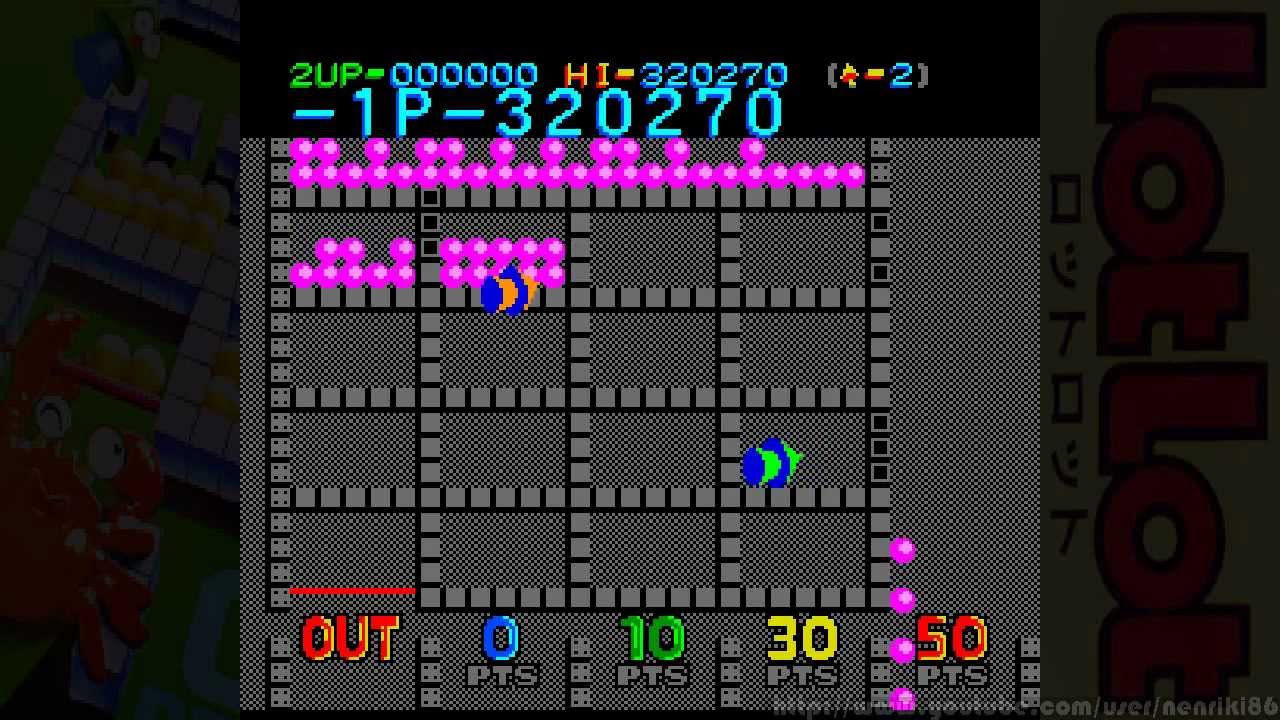 Lot Lot (FC · Famicom) video game port | 10-round session for 1 Player ...