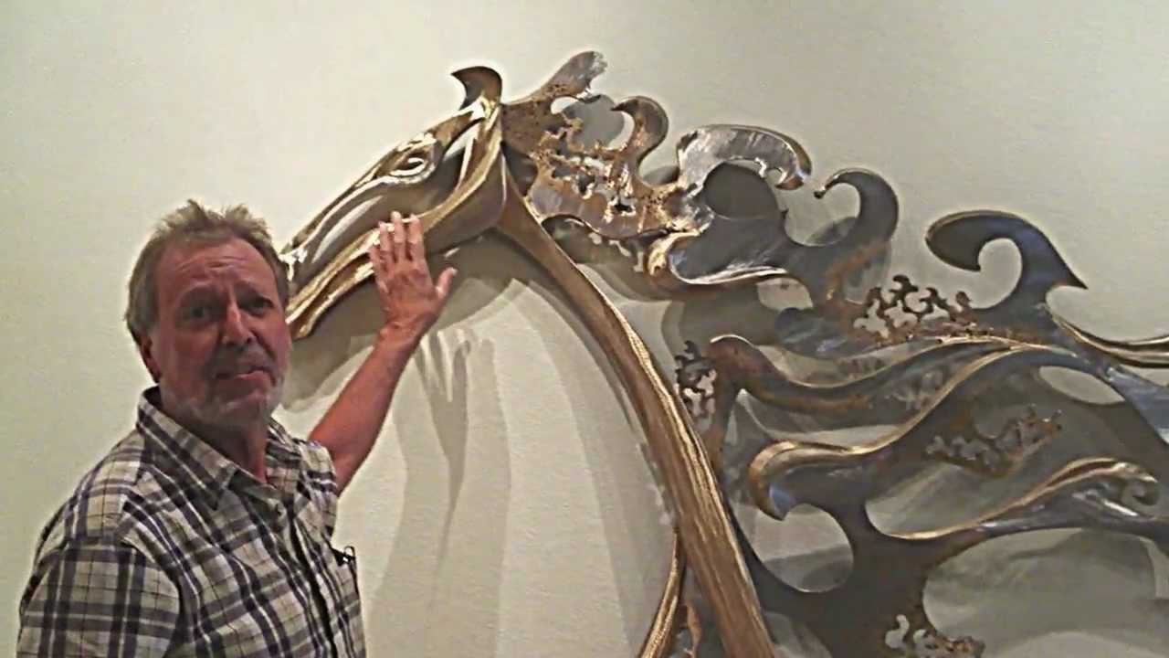 Studio discussion with metal sculptor John Matthew Richen - YouTube