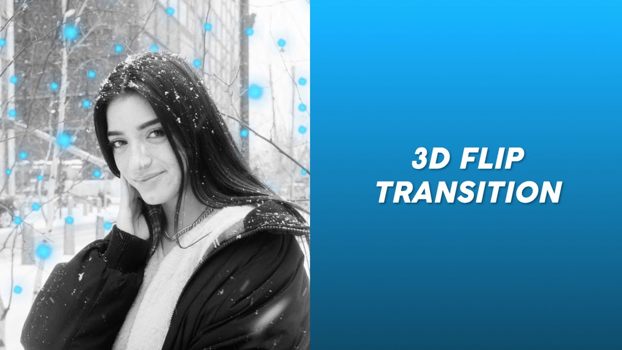 3D Flip transition on Funimate - YouTube