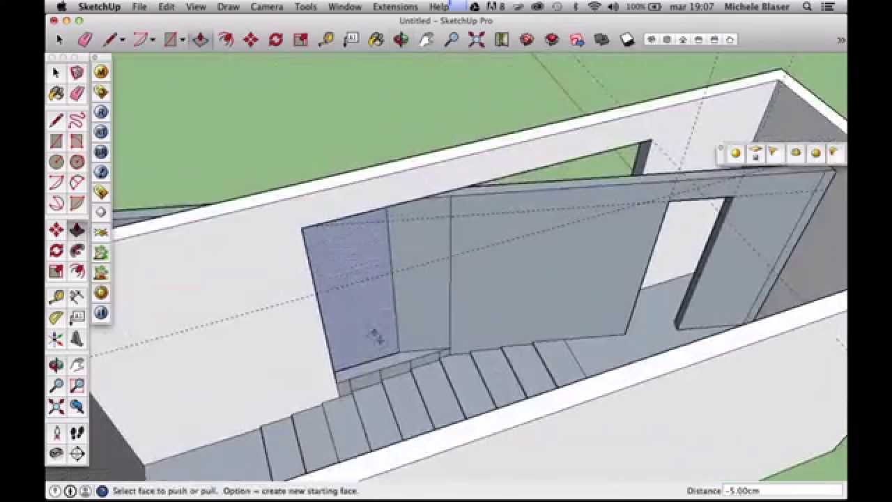 Church of light 2- making the 3d model in sketchup - YouTube
