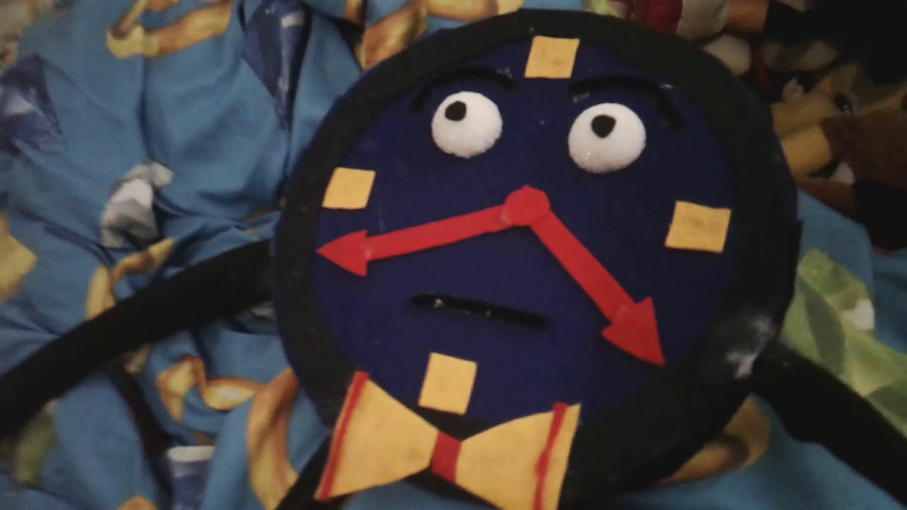 homemade Tony the talking clock plush review - YouTube