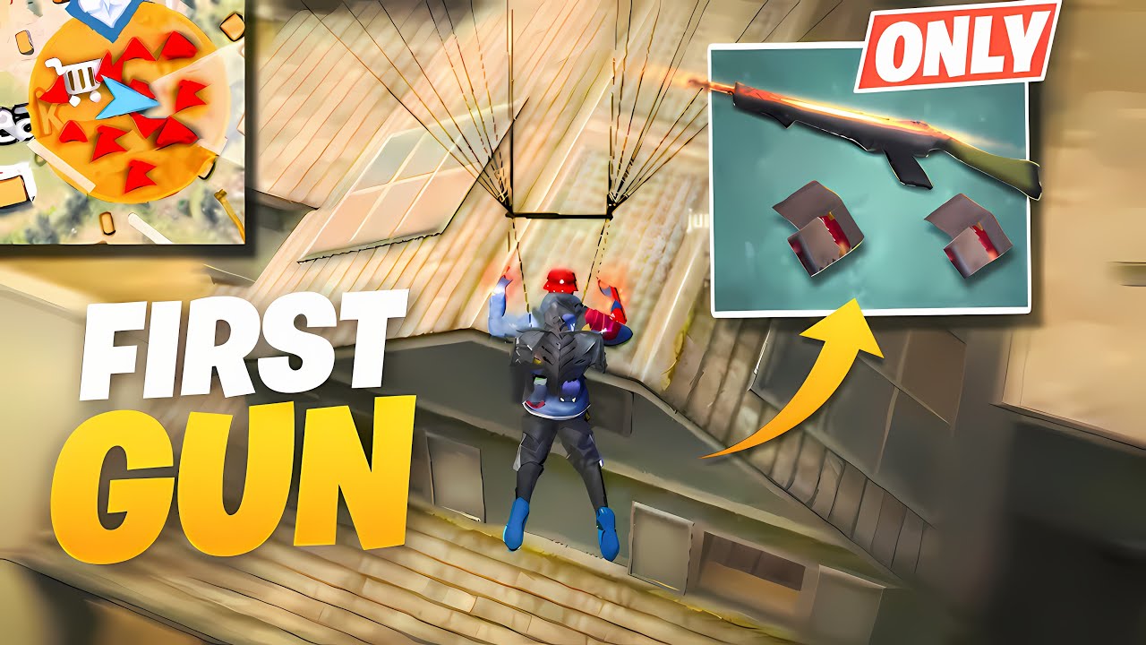 First Gun Only Challenge In Free Fire - YouTube
