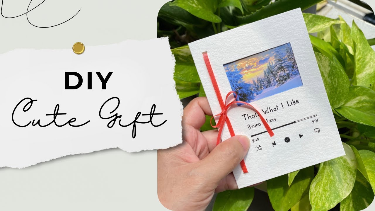 Easy Gift Card | DIY Gift Card | Samy Calligraphy - YouTube